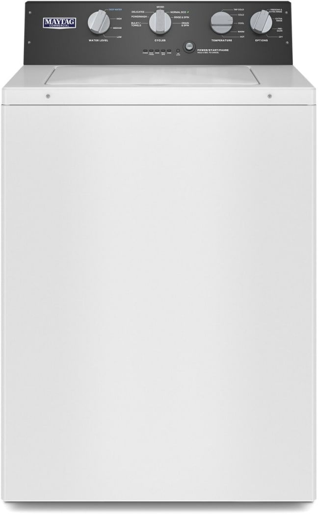 Maytag MVWP586GW 27 Inch Top Load Washer with 3.5 cu. ft. Capacity, 7 ...