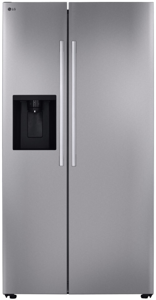 LG LS27T3230S 36 Inch Freestanding Side-by-Side Smart Refrigerator with 27 cu.ft. Total Capacity ...