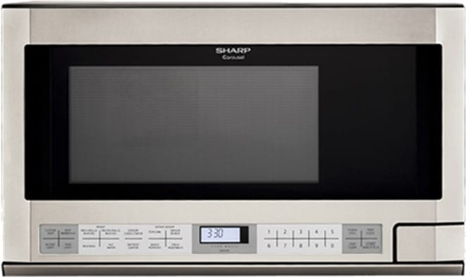 Sharp R1214TY 24 Inch Over the Counter Microwave with Smart & Easy ...