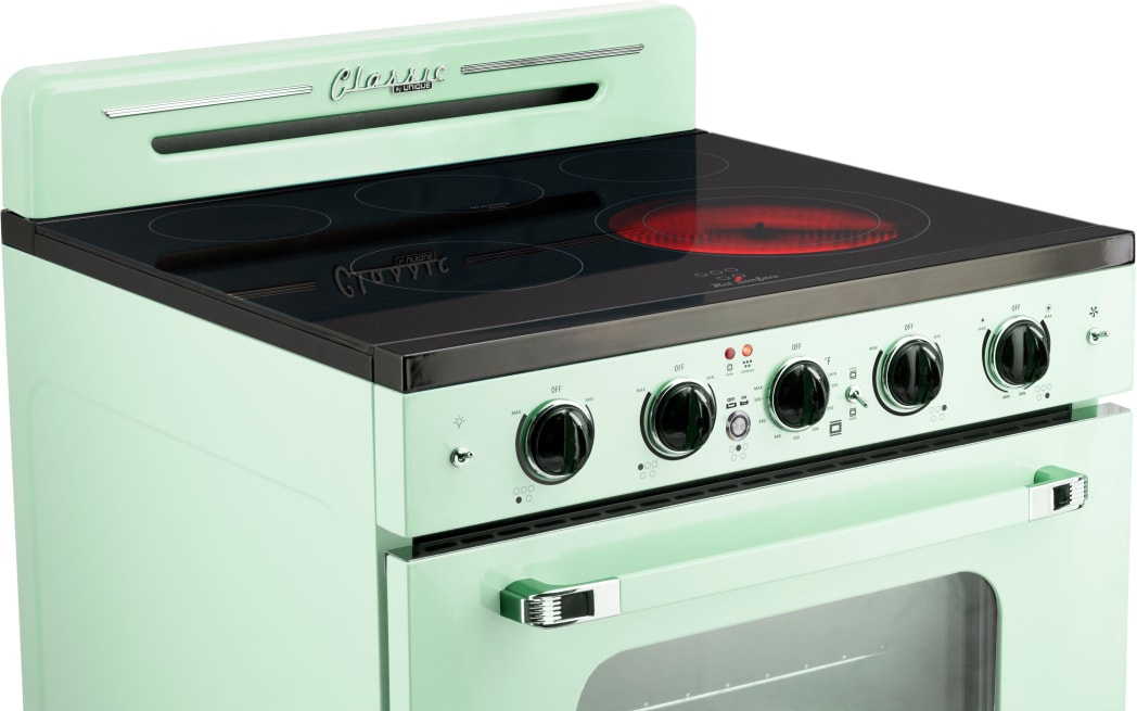Green electric stove store