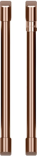 brushed copper handles