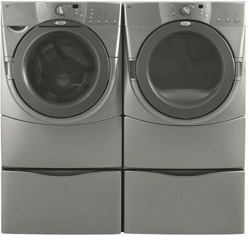 Whirlpool GEW9250SU 27 Inch Duet Electric Dryer with 7.0 Cu. Ft ...