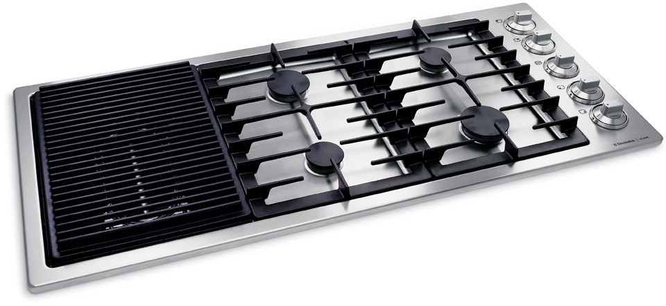 Electrolux E46GC67ESS 46 Inch Burner Gas Cooktop with Sealed Burners ...