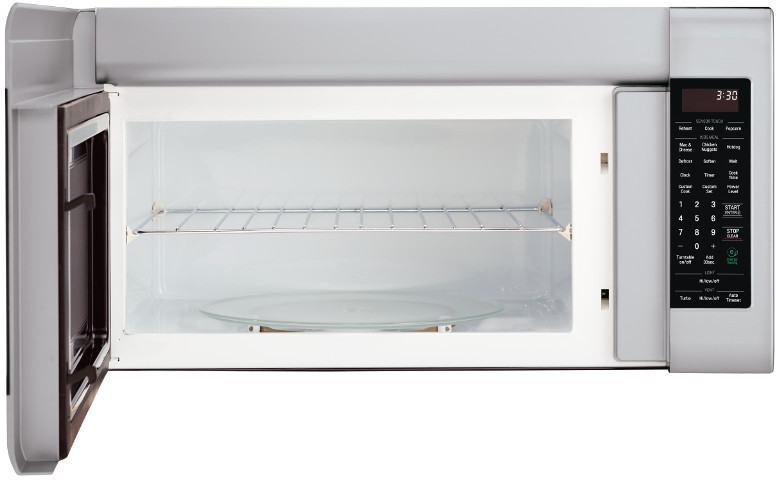 LG LMV2031ST 2.0 cu. ft. Over-the-Range Microwave Oven with 1000 Watts ...