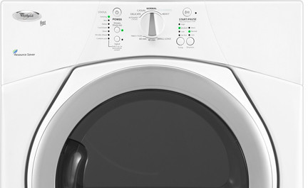 Whirlpool WED9150WW 27 Inch Electric Dryer with 6.7 cu. ft. Capacity, 8 ...