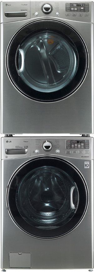 LG WM3470HVA 27 Inch 4.0 cu. ft. Front Load Washer with 12 Wash Cycles ...