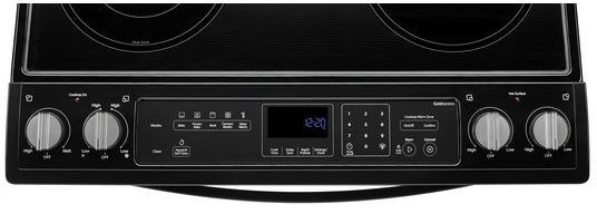 Whirlpool WEE730H0DS 30 Inch Slide-in Smoothtop Electric Range with 5 ...
