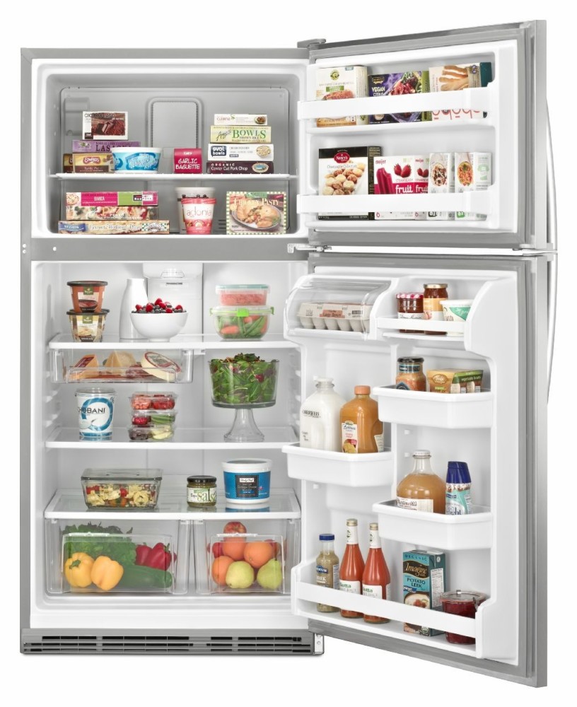 Whirlpool WRT311FZBM 20.7 cu. ft. Top-Freezer Refrigerator with ...