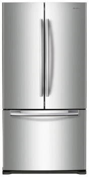 Samsung RF217ACRS 20 cu. ft. French Door Refrigerator with 3 Glass ...