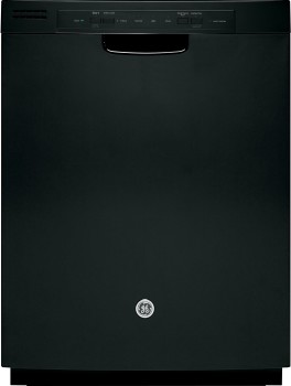 GE GDF510PGDBB Full Console Dishwasher with 4 Wash Cycles, SpaceMaker ...