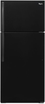 Whirlpool WRT104TFDB 28 Inch Top-Freezer Refrigerator with 14.3 cu. ft ...