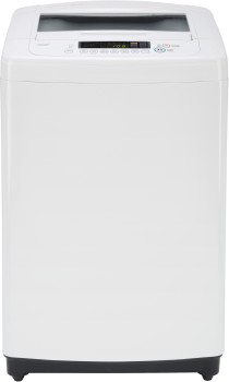 LG WT901CW 25 Inch Top Loader Washer with 3.3 cu. ft. Capacity, 8 Wash ...