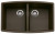 Blanco 440068 33 Inch Undermount Double Bowl Granite Sink with 10 Inch ...