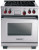 Wolf DF304 30 Inch Pro-Style Dual-Fuel Range with 4 Dual-Stacked Sealed ...