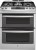 GE PGS950SEFSS 30 Inch Slide-In Double Oven Gas Range with 6.8 cu. ft ...