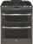 GE PGS950SEFSS 30 Inch Slide-In Double Oven Gas Range with 6.8 cu. ft ...