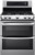 LG LDG4313ST 30 Inch Freestanding Double Oven Gas Range with 6.9 Total ...