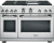 Monogram ZDP486NDPSS 48 Inch Pro-Style Dual-Fuel Range with 6 Sealed ...