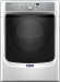 Maytag MED6000XW 27 Inch Electric Steam Dryer with 7.4 cu. ft. Capacity ...