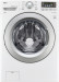 LG WM2240CW 27 Inch Front-Load Washer with 3.7 cu. ft. Capacity, 7 Wash ...