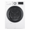 LG LGWADREW13882 Stacked Front Load Washer and Electric Dryer Set in White
