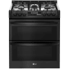 LG LGRERADWMW9402 4 Piece Kitchen Appliances Package with French Door ...