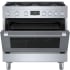 Bosch HGS8655UC 36 Inch Freestanding Gas Range with 6 Sealed Burners, 3 ...