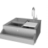 Hestan GRC30 30 Inch Outdoor Refreshment Center with Insulated Sink ...