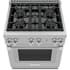 Thermador PRG304WH 30 Inch Freestanding Gas Range with 4 Sealed Burners ...