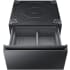 Samsung WE502NV 27 Inch Laundry Pedestal with Storage Drawer: Brushed Black