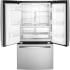 GE GYE21JYMFS 36 Inch French Door Refrigerator with 20.6 Cu. Ft ...