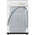 LG WT8600CW 27 Inch Top Load Washer with 5.5 cu ft Capacity, AI Sensor ...