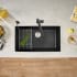 Blanco 440149 32 Inch Undermount Single Bowl Granite Sink with 9-1/2 ...