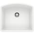 Blanco 440175 24 Inch Undermount Single Bowl Sink with 10 Inch Bowl ...