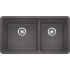 Blanco 441479 33 Inch Undermount Double Bowl Granite Sink with 9-1/2 ...