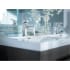 Moen 6900 Single Handle Cast Spout Bathroom Faucet with 4 Inch Faucet ...