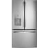 GE GYE21JYMFS 36 Inch French Door Refrigerator with 20.6 Cu. Ft ...
