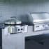 Evo America 100095LP 25 Inch Outdoor Built-In Gas Flattop Griddle with ...