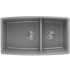 Blanco 441309 33 Inch Undermount Double Bowl Granite Sink with 10 Inch ...
