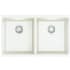 Blanco 516320 30 Inch Undermount Double Bowl Granite Sink with 8 Inch ...