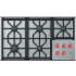 Wolf CG365PS 36 Inch Professional Gas Cooktop with 5 Dual-Stacked ...