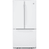 GE GFSF2HCYWW 22.2 cu. ft. French Door Refrigerator with 3 Adjustable ...