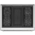 Wolf GR364C 36 Inch Pro-Style Gas Range with 5.5 cu. ft. Convection ...