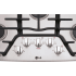 LG LCG3011ST 30 Inch Gas Cooktop with 5 Sealed Burners, Cast Iron ...