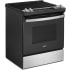 Whirlpool WEE515S0LS 30 Inch Slide-In Electric Range with 4 Elements, 4 ...