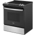 Whirlpool WEE515S0LS 30 Inch Slide-In Electric Range with 4 Elements, 4 ...