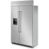 KitchenAid KBSD708MSS 48 Inch Built-In Side-by-Side Refrigerator with ...