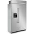 KitchenAid KBSD708MSS 48 Inch Built-In Side-by-Side Refrigerator with ...