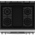 GE GGS600AVFS 30 Inch Slide-In Gas Smart Range with 5 Sealed Burners, 5 ...