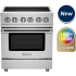 BlueStar BSIR30 30 Inch Freestanding Professional Induction Range with ...